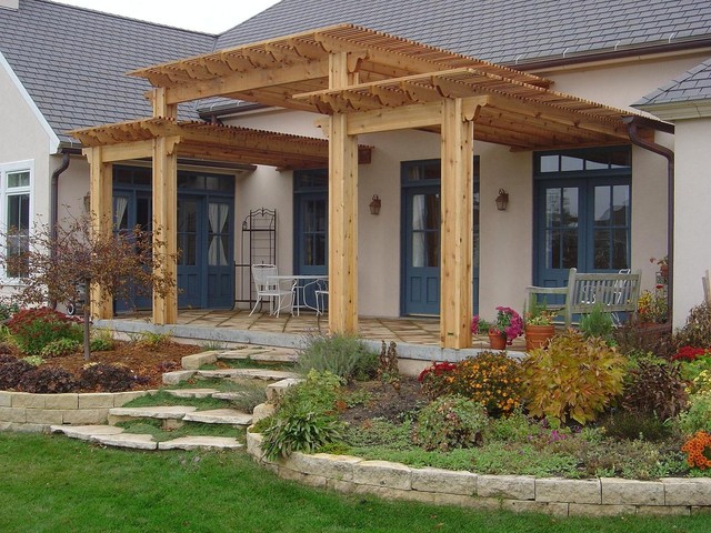 Multi Level Pergola Construction