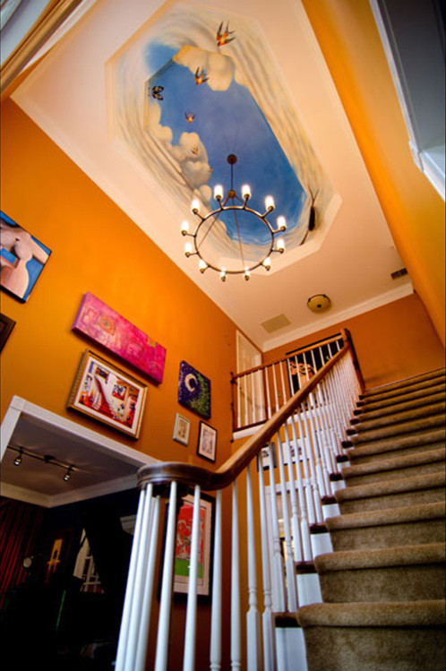 Mural inspired by Salvador Dali - Eclectic - Entrance - Atlanta - by ...