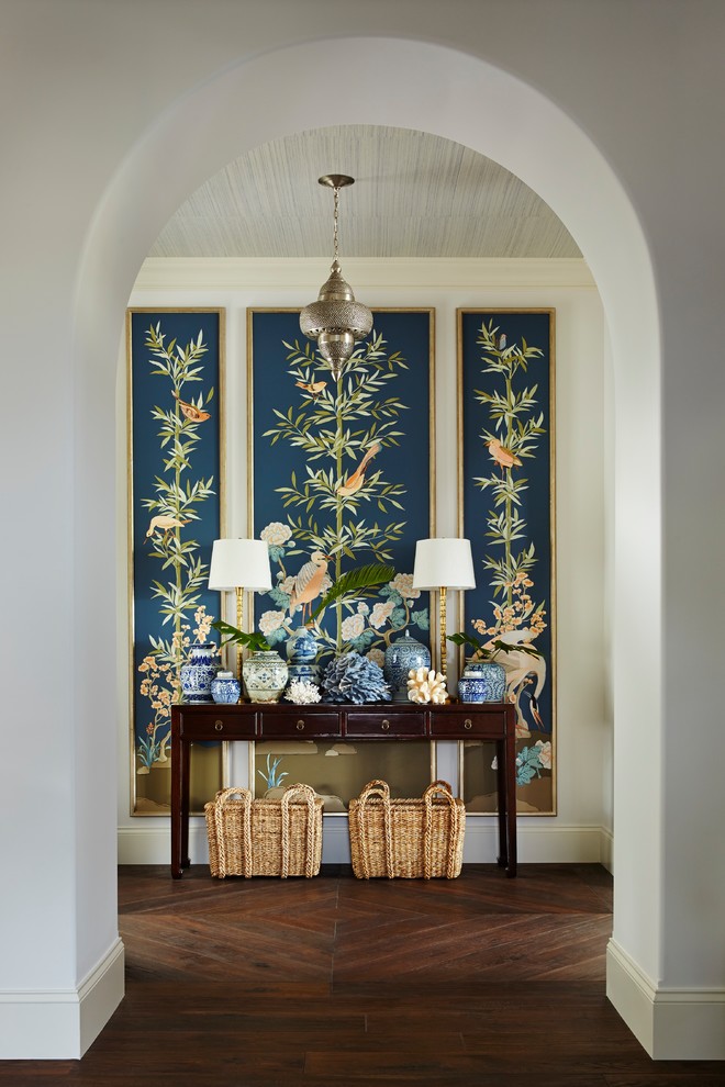 Naples Florida Vacation Home - entry foyer - Tropical - Entry - Miami ...