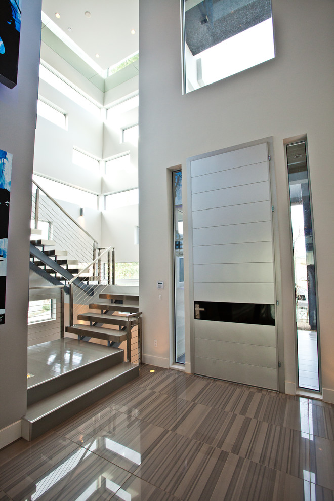 New City Door, anodized aluminum contemporary entry door. Ridges, Las ...