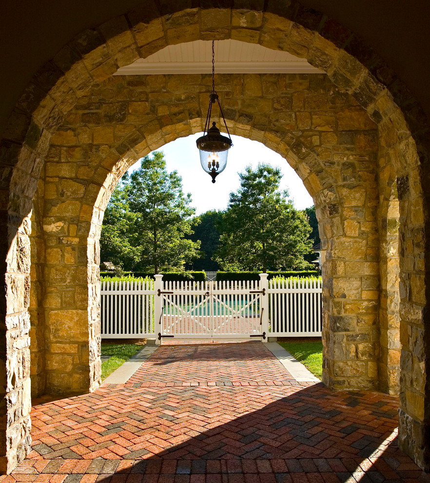 New estate home in the valley - Traditional - Entry - New York - by ...