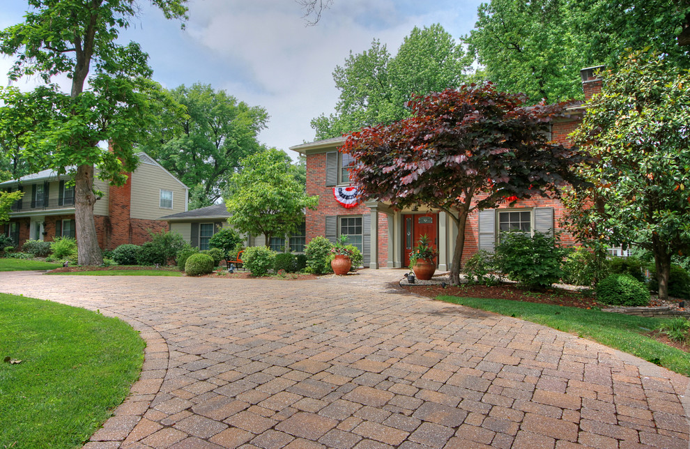 New Front Door & Driveway - Traditional - Entry - St Louis - by Mosby ...