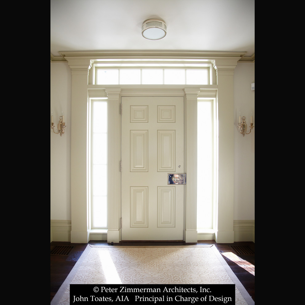 New Greek Revival House - Southport, CT - Traditional - Entry - New ...