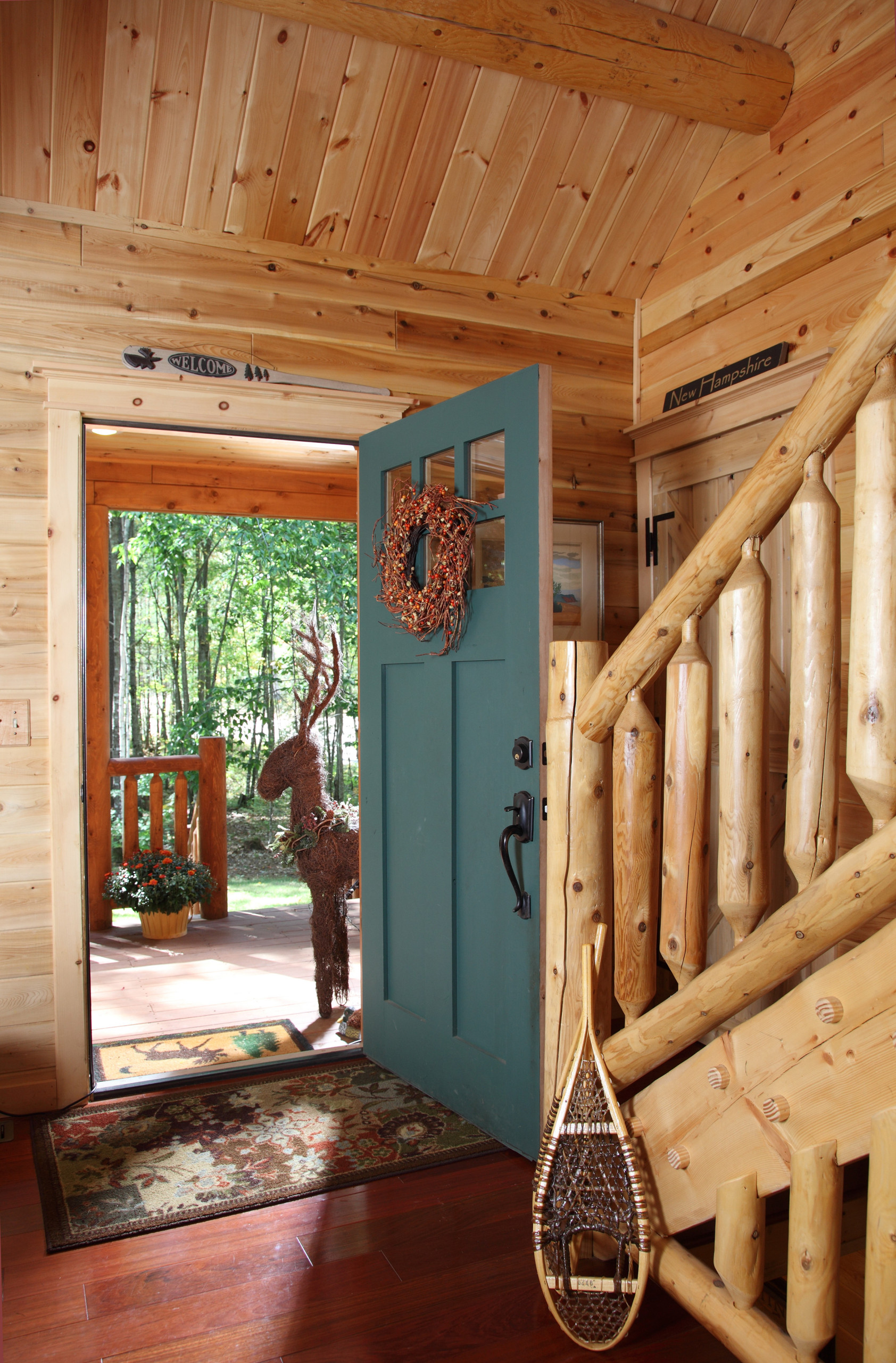 Exterior Door Colors Log Homes