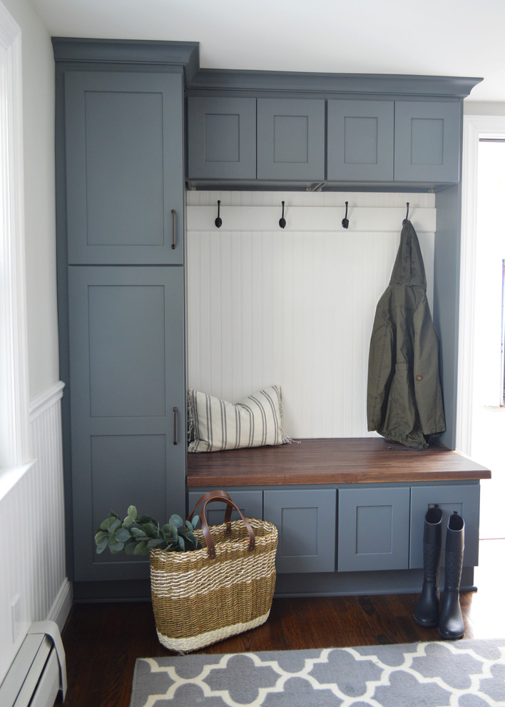 New Home Office and Mudroom - Craftsman - Entry - Providence - by Three ...
