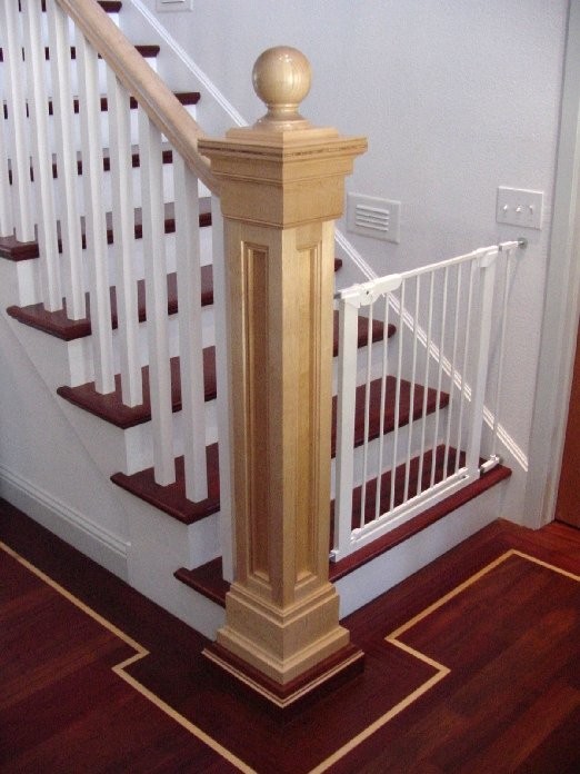 Newel Posts - Traditional - Staircase - Portland - by GoManGo ...