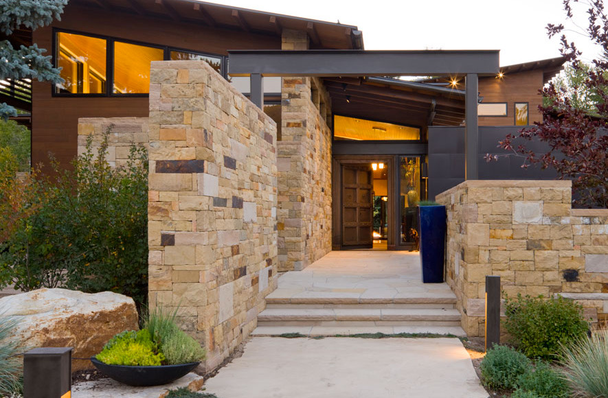 Nine Pines Ranch - Contemporary - Entry - Denver - by RA Nelson LLC | Houzz