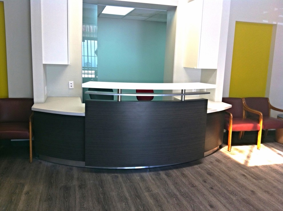 Office reception - Modern - Entry - Miami - by Wood and Art of Fort ...