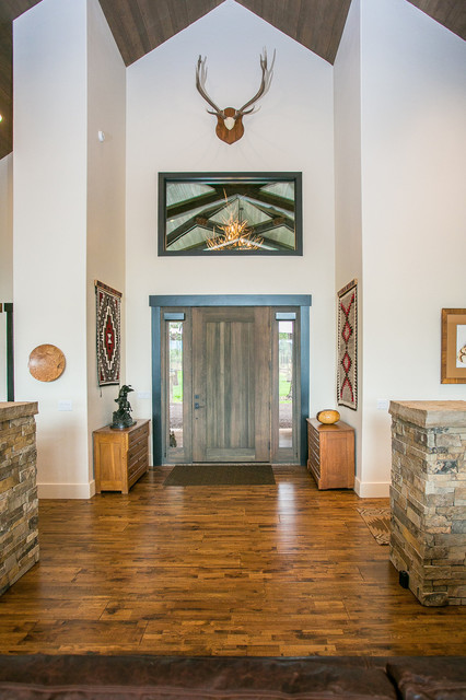 Parks Entryway - Rustic - Entrance - Phoenix - by Board by Board Design ...