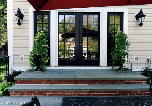 Patio Steps - Traditional - Entry - Boston - by Paragon Landscape ...