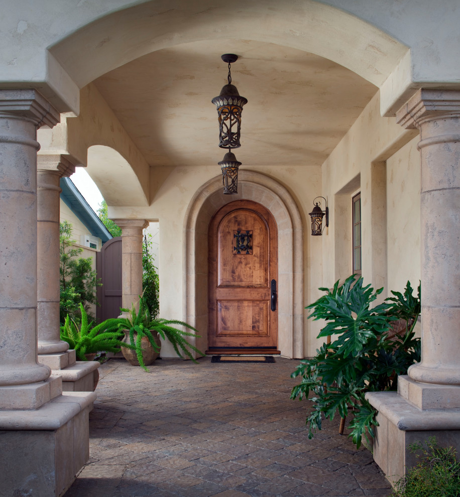 Paver Courtyards - Traditional - Entry - San Diego - by San Diego ...