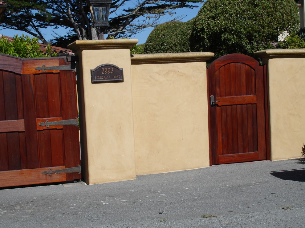 Pebble Beach Entry Gates - Mediterranean - Entry - Other - by Robert ...