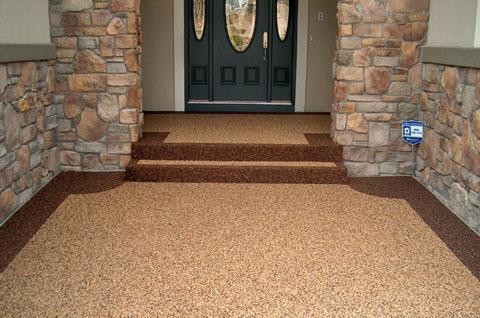 Pebble Epoxy Work - Traditional - Entry - Los Angeles - by California ...