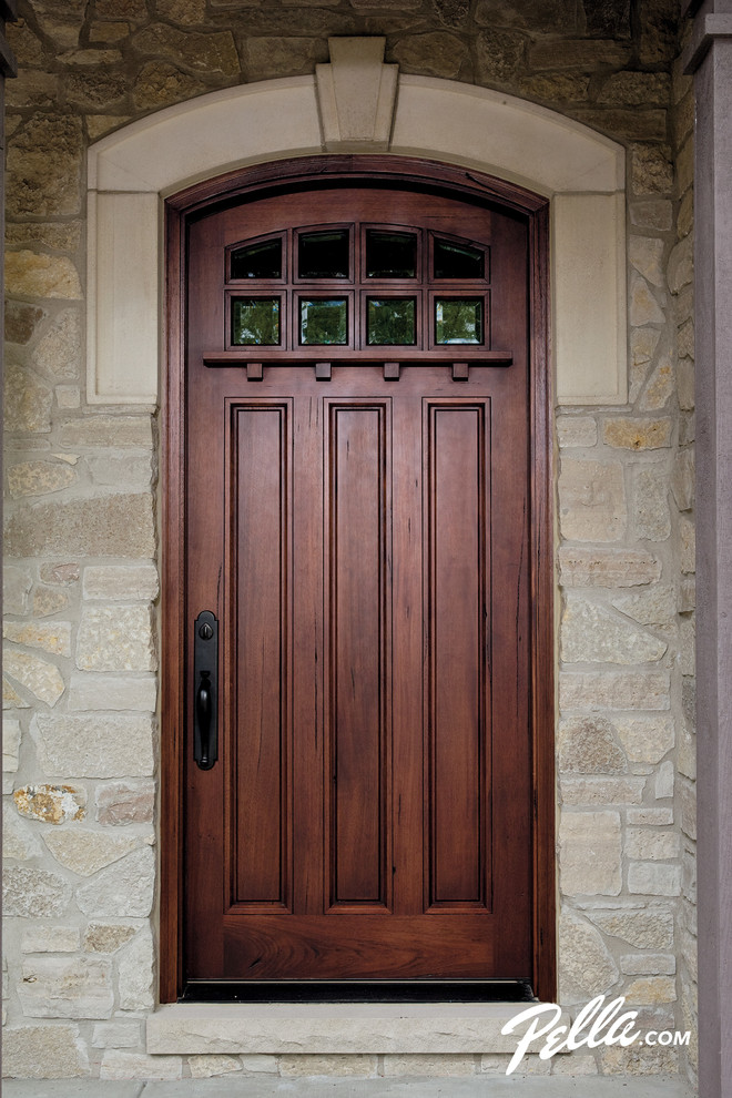Pella® Architect Series® Craftsman Collection wood entry door ...