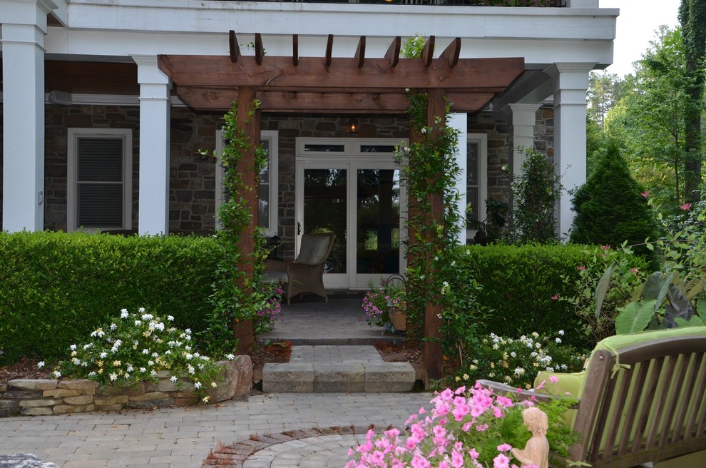 Pergolas - Entry - Charlotte - by Greystones Landscape & Stone Work | Houzz