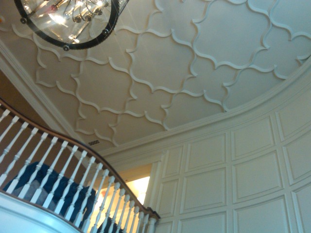 Plaster Ceiling - Contemporary - Entry - New York - by DecoCraft USA ...