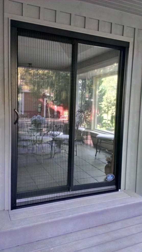 Pleated sheer retractable screen - Modern - Entry - Toronto - by ResCom ...