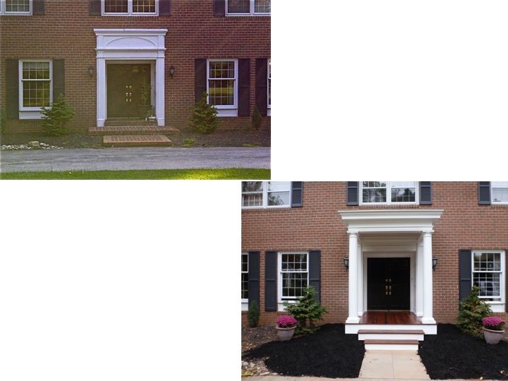 Portico - Traditional - Entry - Philadelphia - by User | Houzz