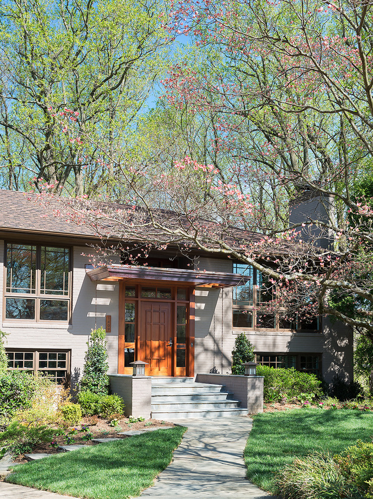 Prairie-Style Entry & Foyer - Craftsman - Entry - DC Metro - by Barnes ...