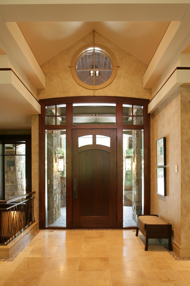 Prairie Style in the Woods - Traditional - Entry - Minneapolis - by SKD ...