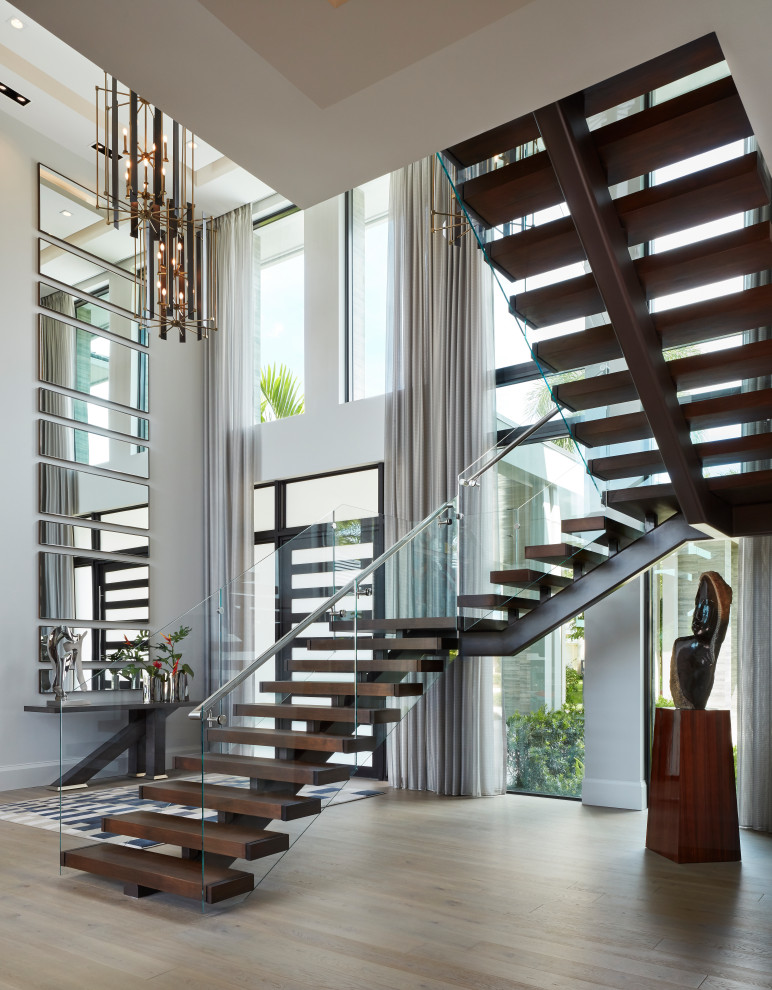 Private Residence, Boca Raton - Contemporary - Staircase - Miami - by ...