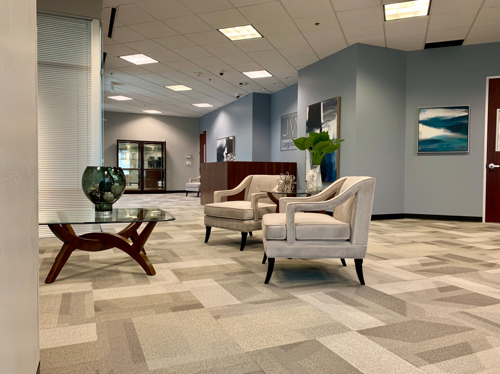 Project Logistics - Commercial (Lobby - guest waiting area & reception ...