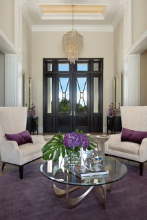 Purple Accent Design - Contemporary - Entry - Miami - by Freestyle ...