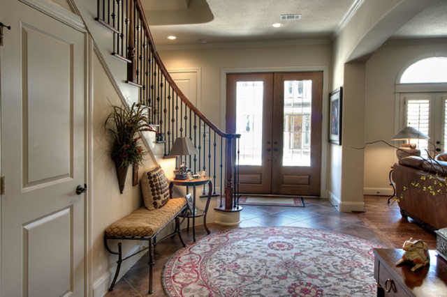 Queen Anne - Traditional - Entry - Houston - by Heather Alyce Interior ...