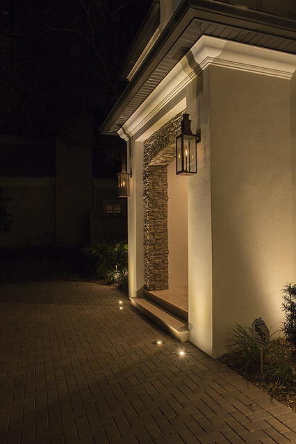 Recessed Front Entry Lighting - Classique - Entrée - Tampa - par ...