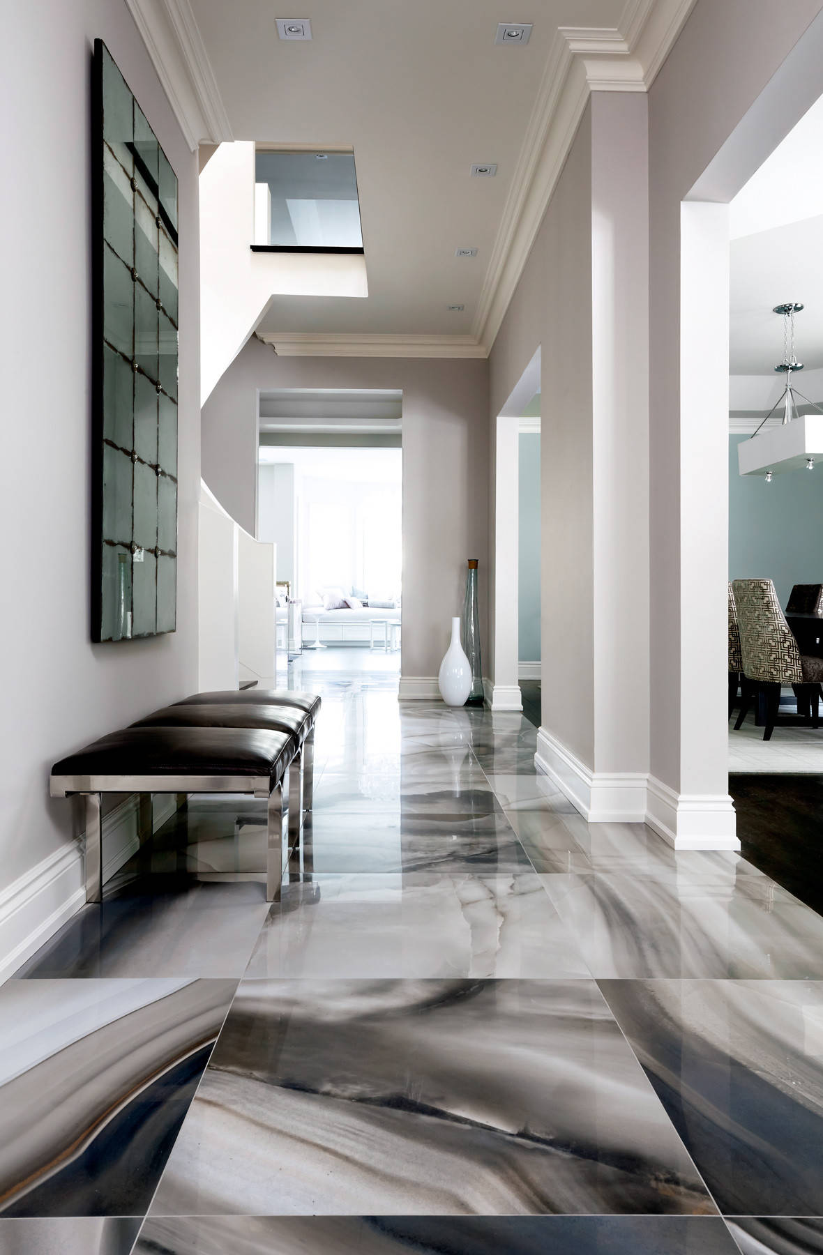 Large tile flooring store