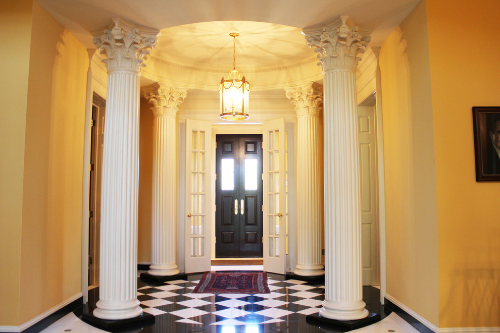 Regency Inspired Residence - Entry - Indianapolis - by Rowland Design ...
