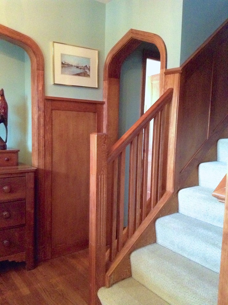 Remaking a Cape Cod - Traditional - Staircase - DC Metro - by Convene ...