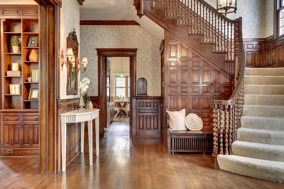 Restored Mansion - Minneapolis - Traditional - Entry - Minneapolis - by ...
