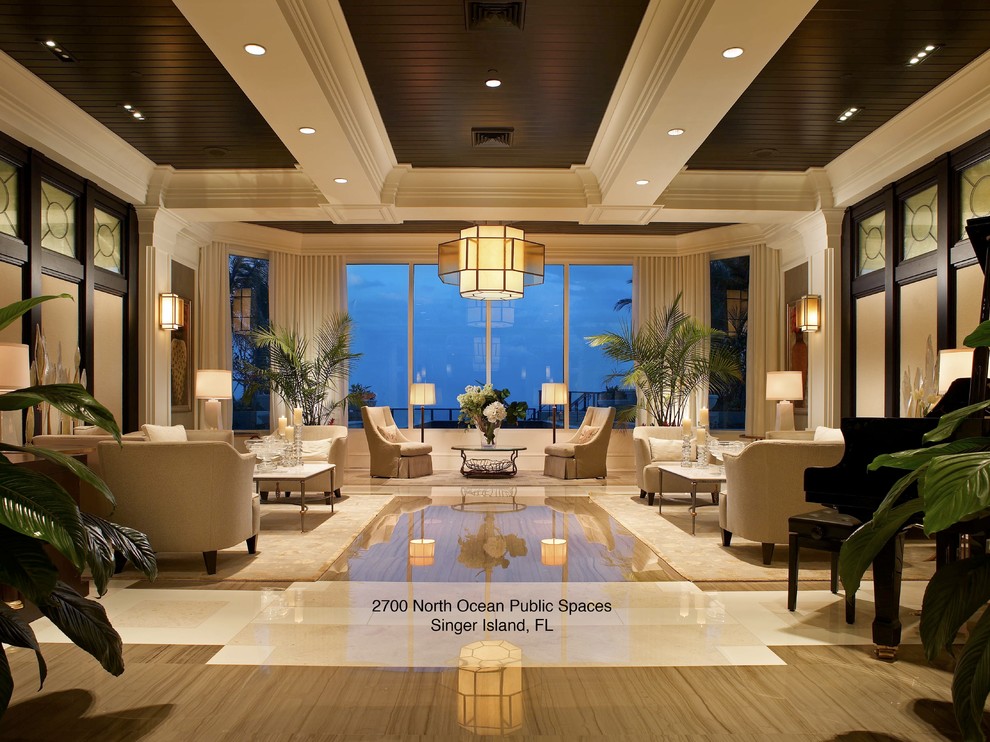 Ritz Carlton Residences Singer Island - Traditional - Entry - Miami ...