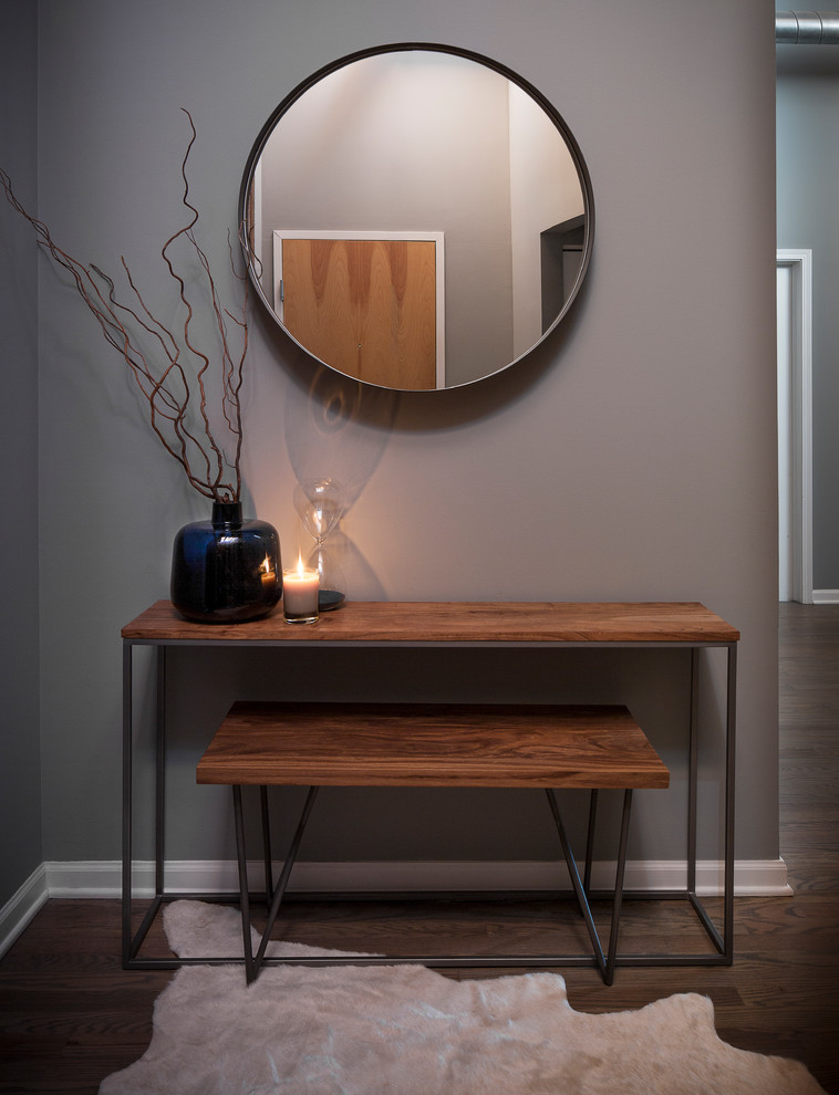 River North Loft - Industrial - Entry - Chicago - by Haven Design ...