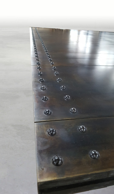 Riveted Industrial Door - Moderne - Entrée - Autres périmètres - par ...