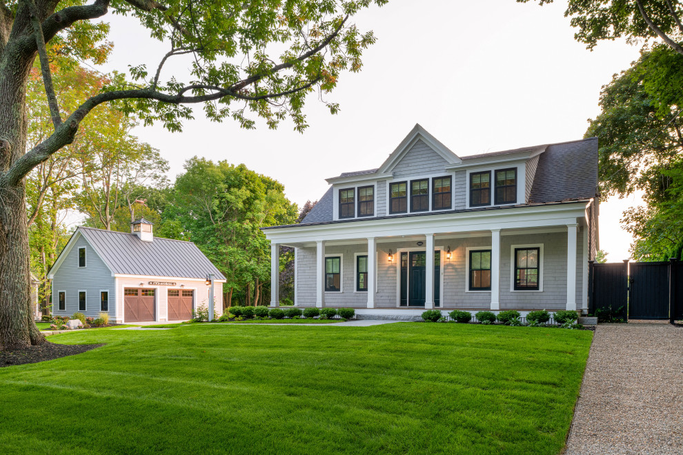 Sea Marsh Farm - Farmhouse - Entry - Boston - by Amy Martin Landscape ...