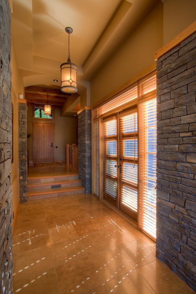 Serene Lodge on the Lake - Traditional - Entry - Calgary - by Quiniscoe ...