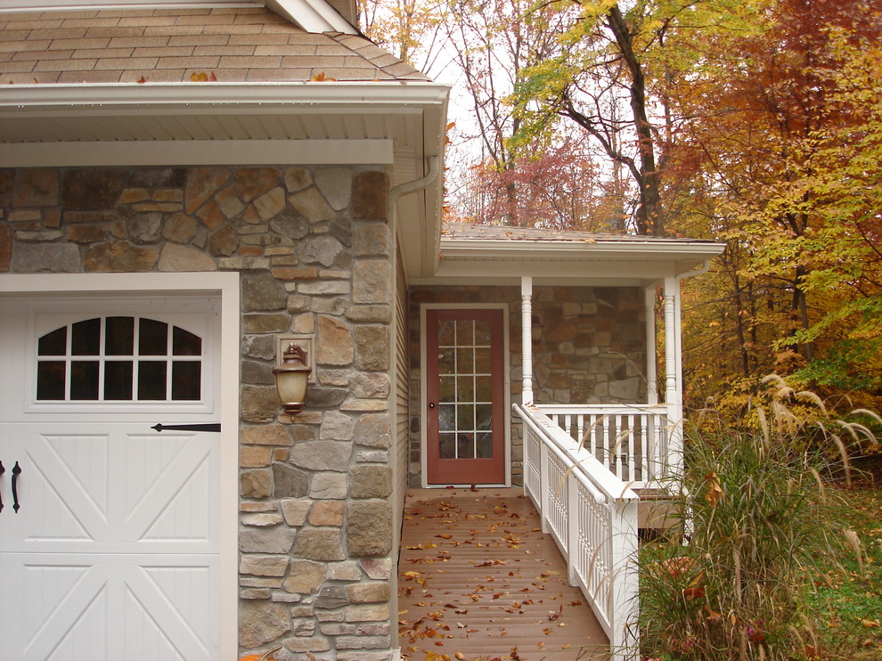 Side Entrance: Mutli-Generational Home - Traditional - Entry - Newark ...