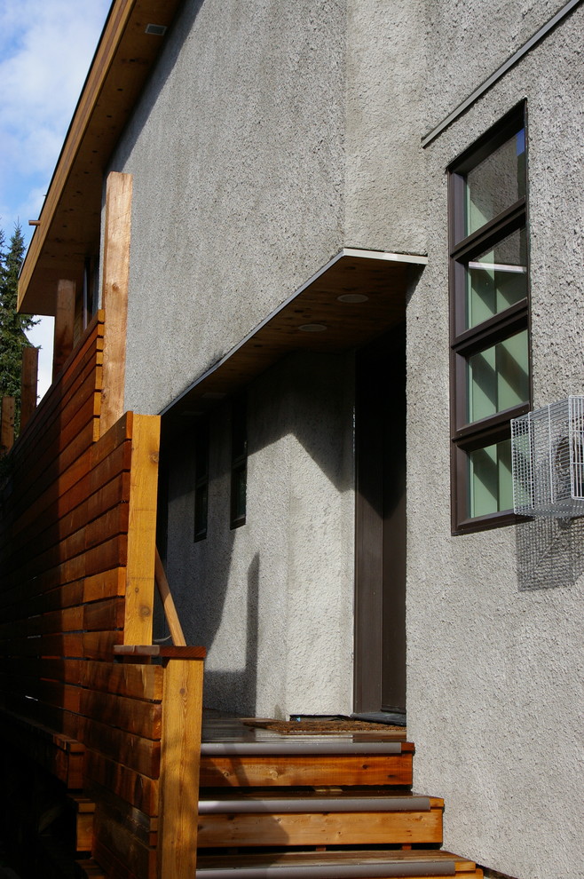 Side entry to duplex units. - Modern - Entry - Vancouver - by Maltby ...