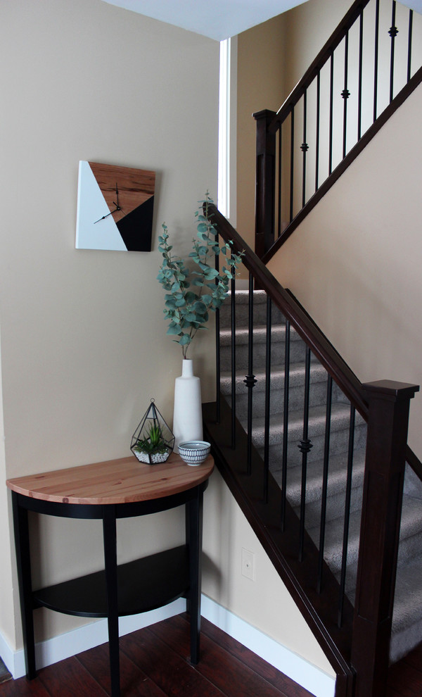 Simple Modern Entryway - Modern - Entry - Calgary - by Michelle Murphy ...