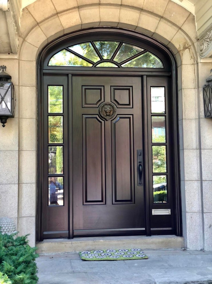 Single Front Entry Doors - Traditional - Entry - Toronto - by Amberwood ...