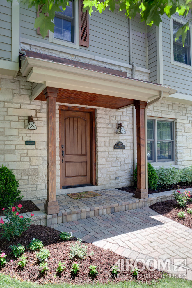 Skokie Home Addition - Traditional - Entry - Chicago - by Airoom ...