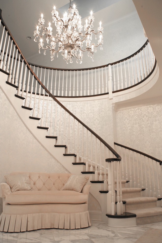 Skokie Keystone - Traditional - Staircase - Chicago - by Amrami Design ...