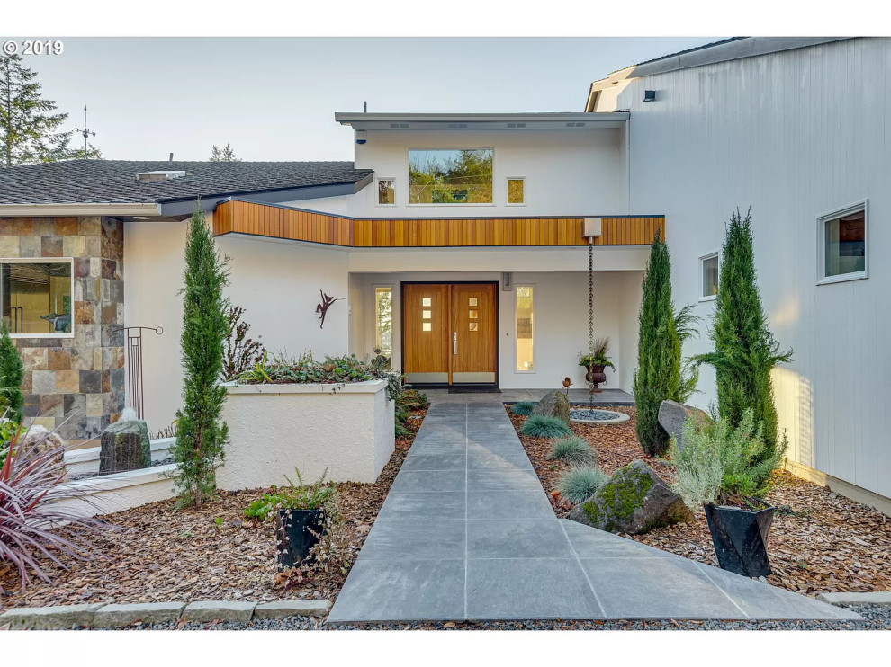 Sky View House - Contemporary - Entry - Portland - by Advantage ...