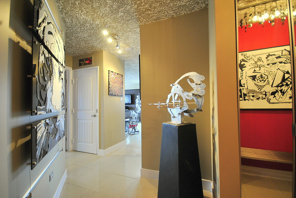 Sleek Condo Entry-way - Modern - Entry - Edmonton - by Revealing Assets ...