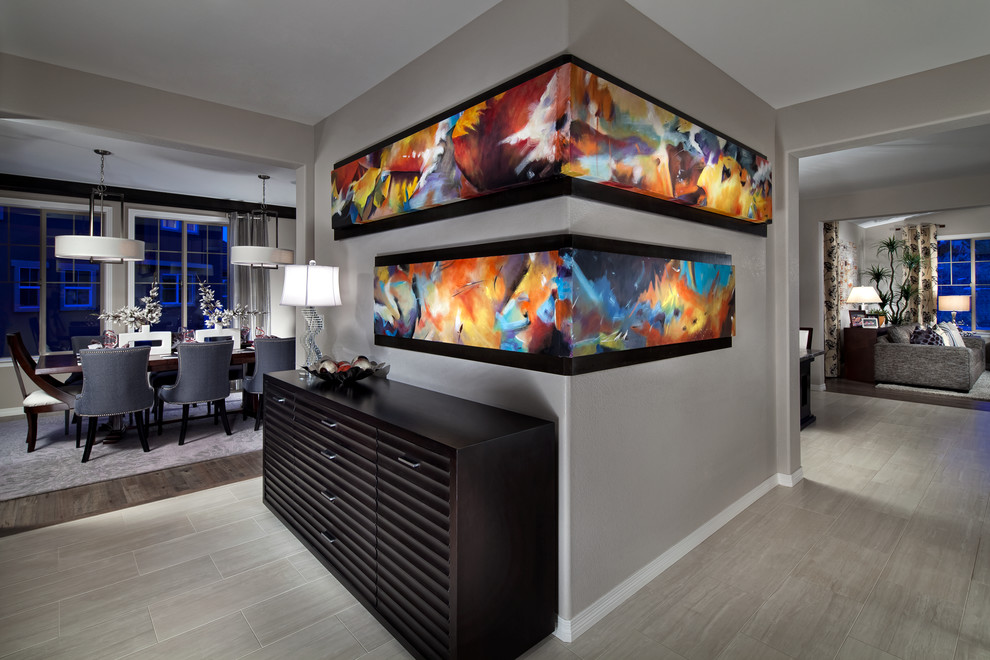 Solstice Model Foyer - Modern - Entry - Denver - by Shea Homes Colorado ...