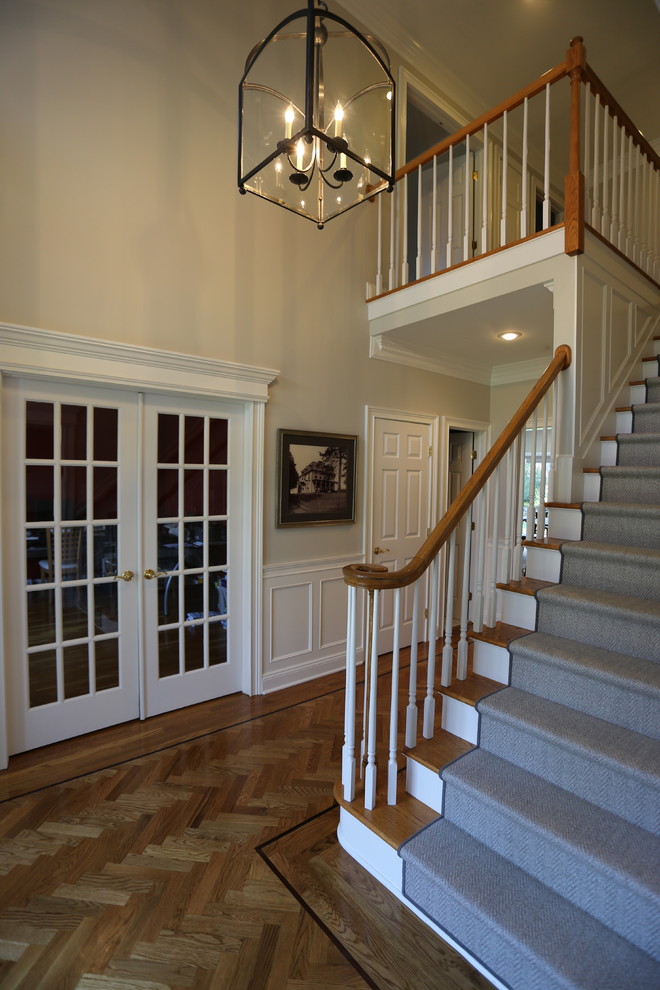 Southport Home- Foyer - Traditional - Entry - New York - by Tusk Home ...