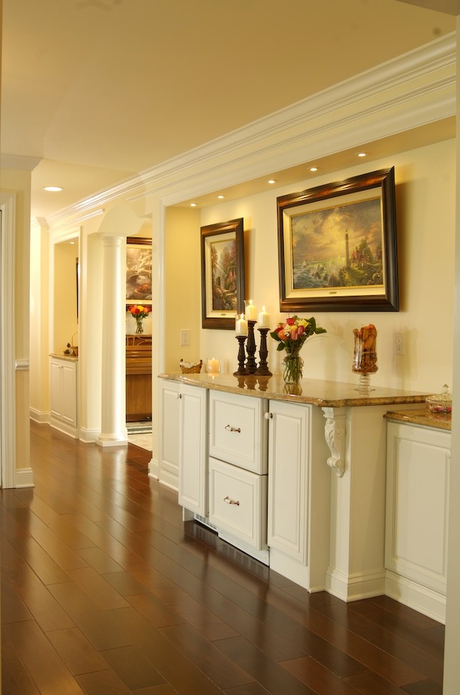 Spacious Kitchen Addition and Foyer Renovation - Traditional - Entry ...