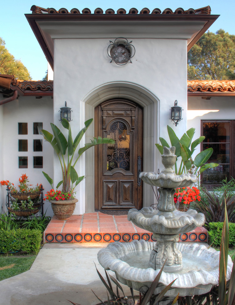 Spanish Colonial Revival - Traditional - Entry - Los Angeles - by ...